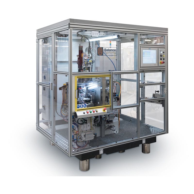 Máquina equilibradora semiautomático - BMK4A-B - Balance Systems S.r.l ...