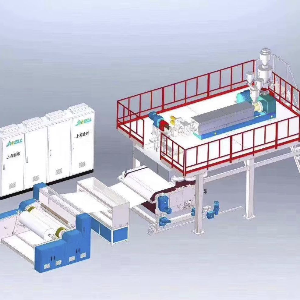 Línea de producción de textil no tejido - JW series - Jwell Extrusion ...