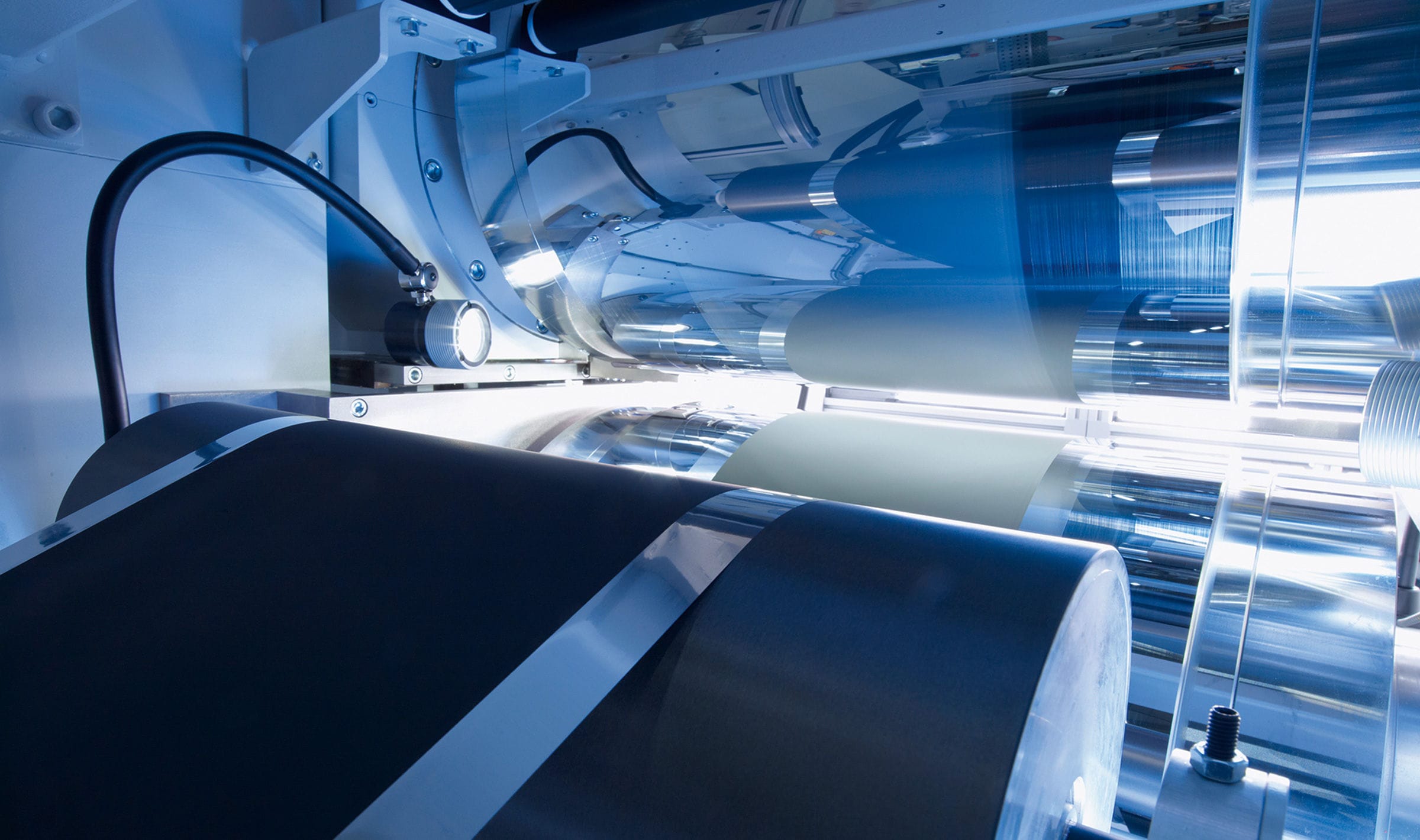 Máquina de calandrado de dos rodillos - Breyer GmbH Maschinenfabrik