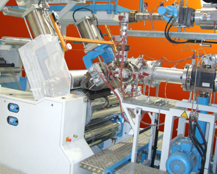 Línea de calandrado para films - diamat Maschinenbau GmbH
