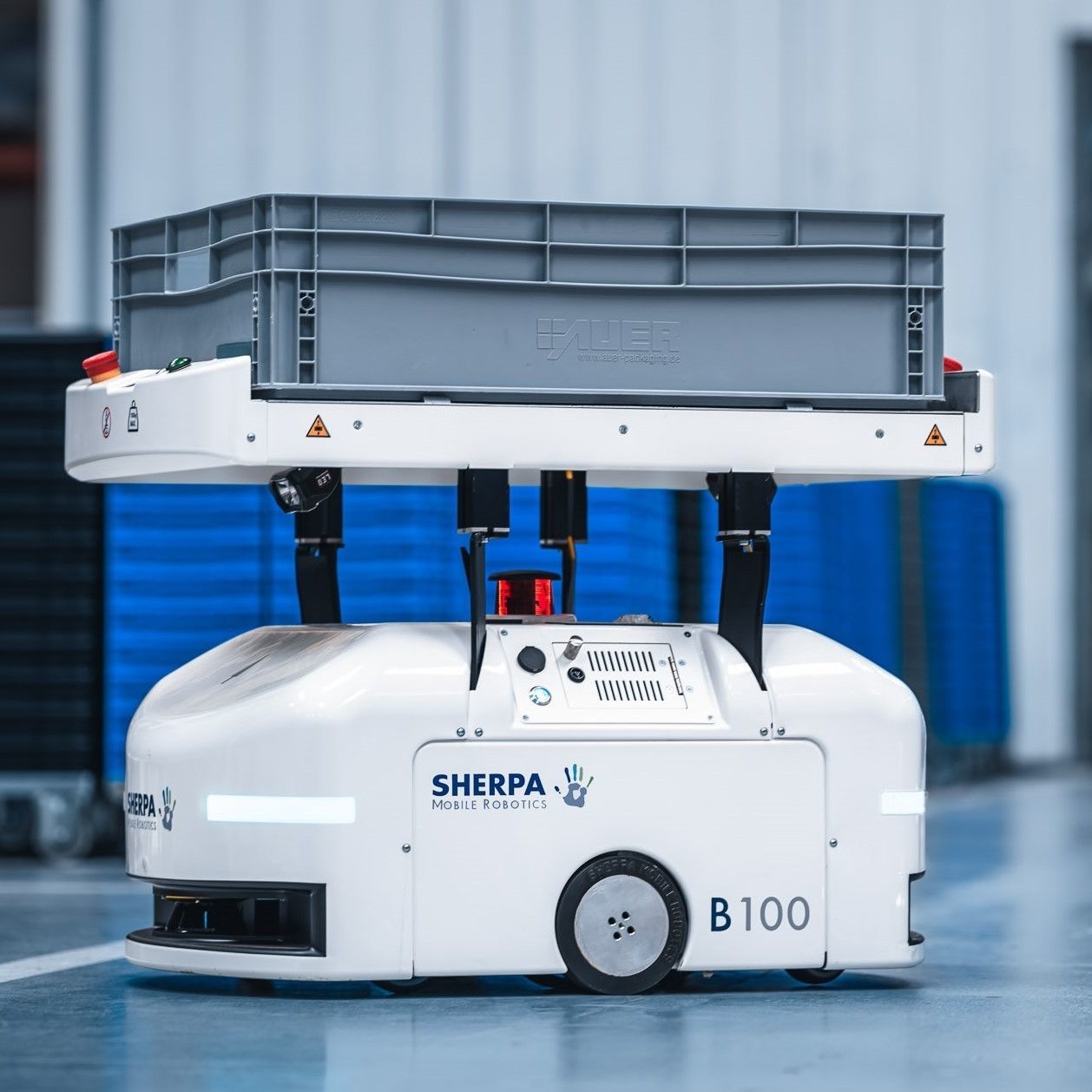 Robot móvil autónomo (AMR) de manipulación - SHERPA B - NORCAN - de ...