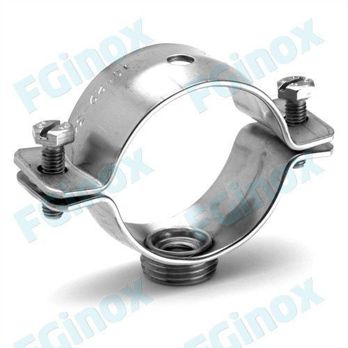 Abrazadera para tubo de tornillo - 2CAS139 - FG INOX - de metal