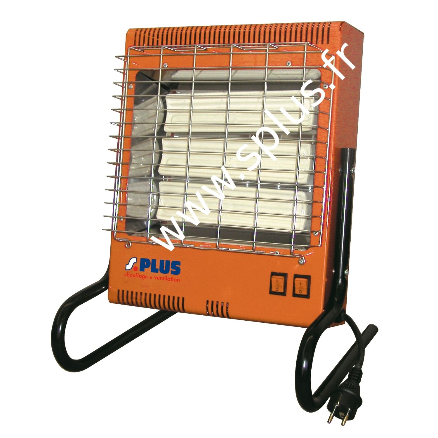 Calefactor radiante eléctrico - REP series - S.PLUS - industrial / móvil