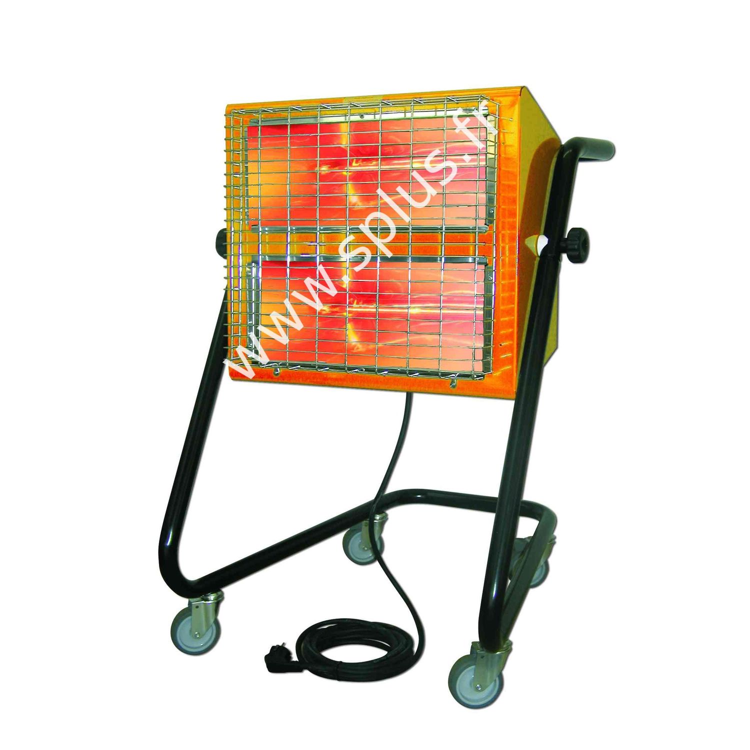 Calefactor radiante eléctrico - REH 3000 R - S.PLUS - industrial / móvil