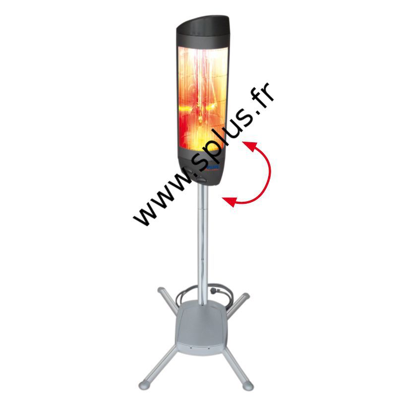 Calefactor radiante eléctrico - REC - S.PLUS - industrial / móvil