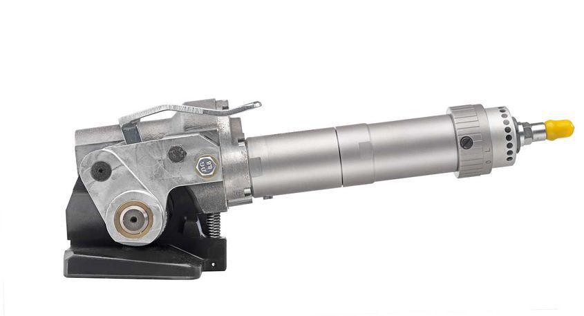 Flejadora tensora neumática / para flejes metálicos / con sellado - PLC ...