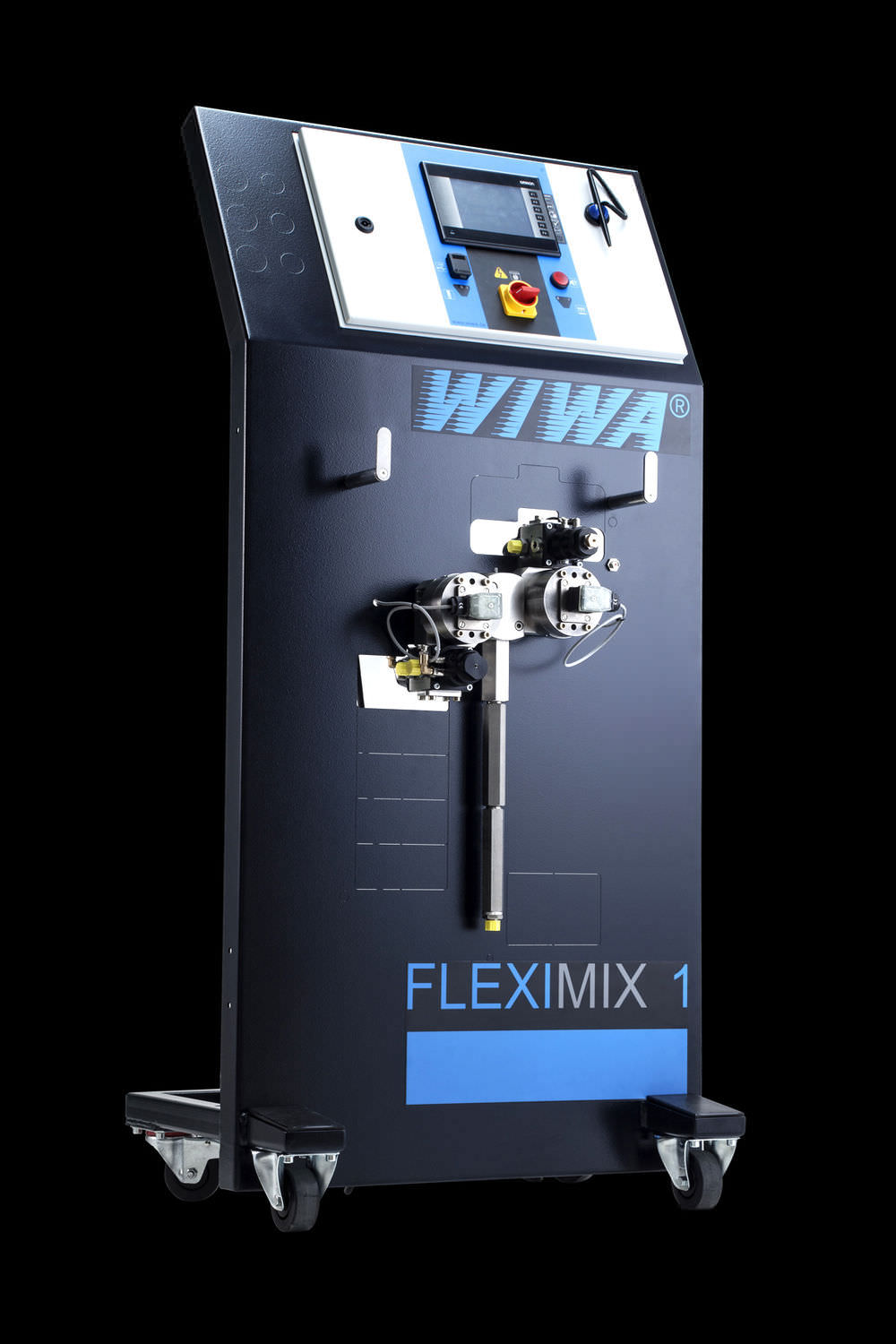 Mezclador-dosificador de líquidos - FLEXIMIX I - WIWA - para la industria electrónica