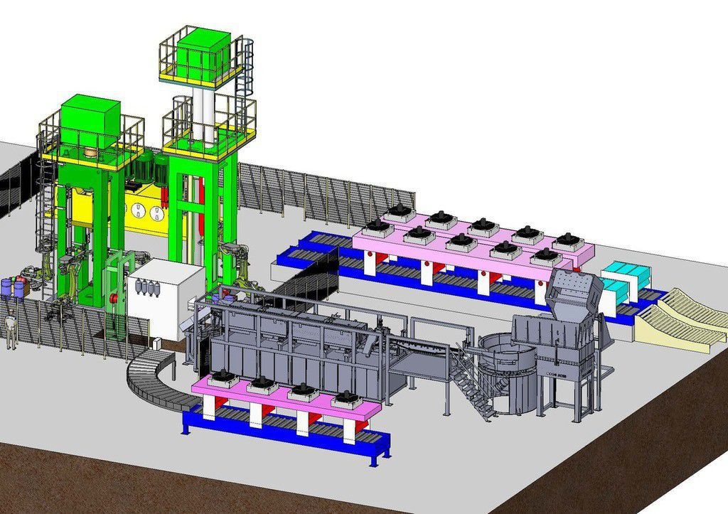 Forjado en caliente - PM - Bliss - Bret - en frío / libre / acero