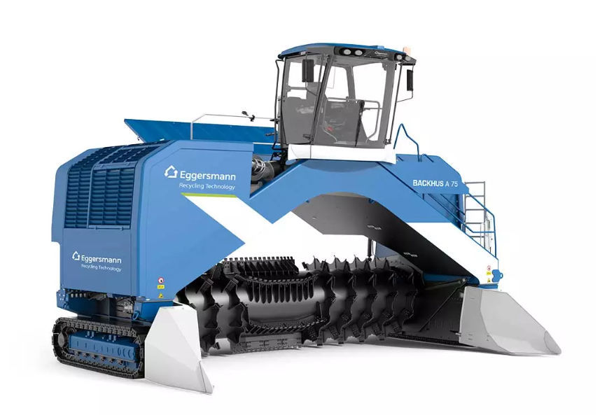 Removedor de pilas - BACKHUS A 75 - Eggersmann Recycling Technology