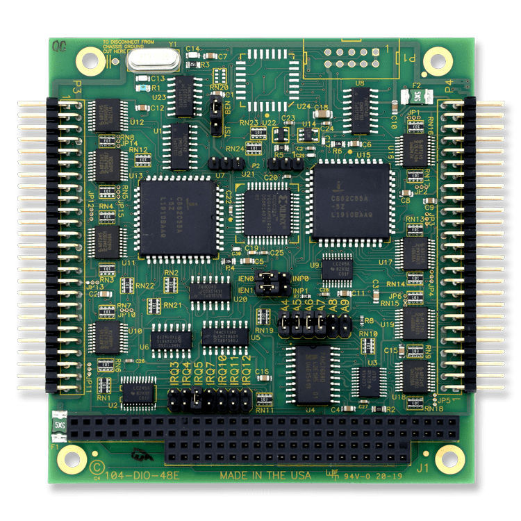Tarjeta E/S digital - P104-DIO-48S - ACCES I/O Products, Inc. - TTL ...