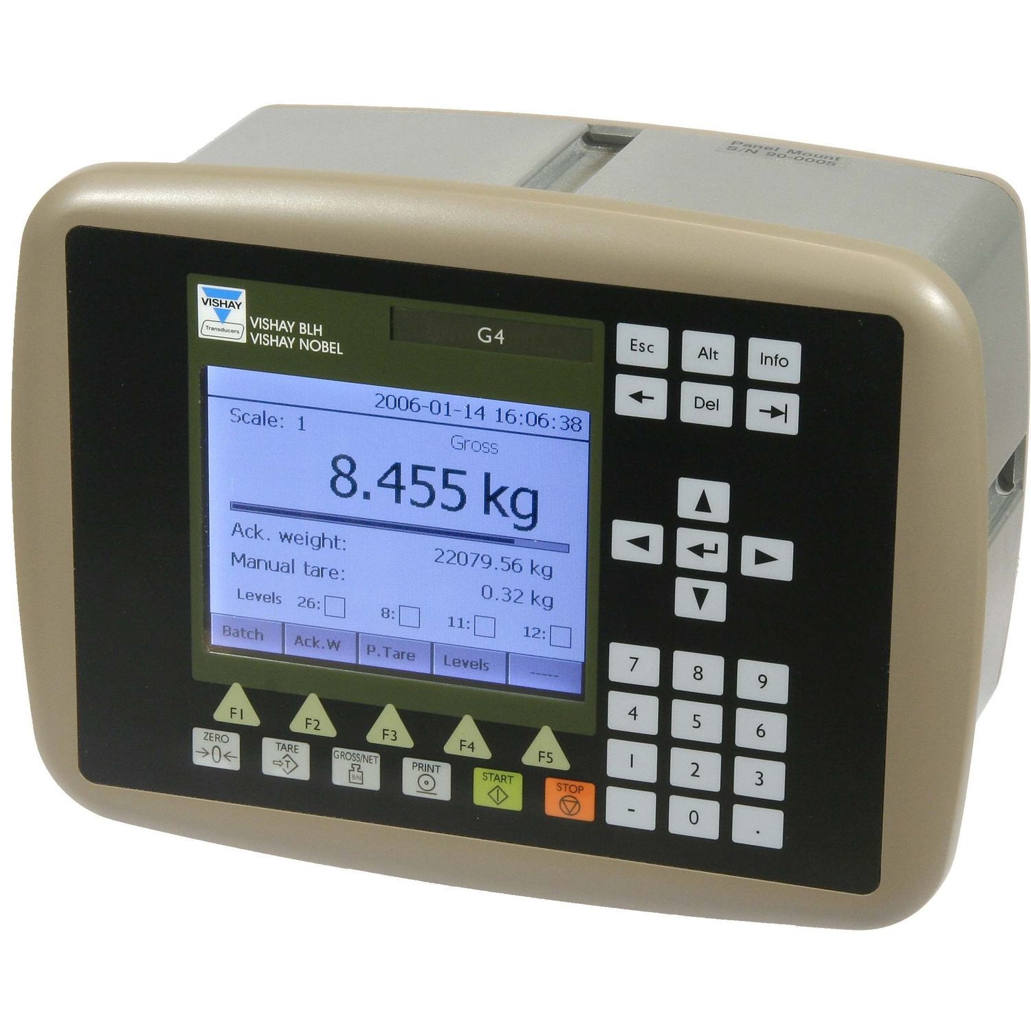 Indicador de pesaje empotrable - BLH G4 - Nobel Weighing Systems ...