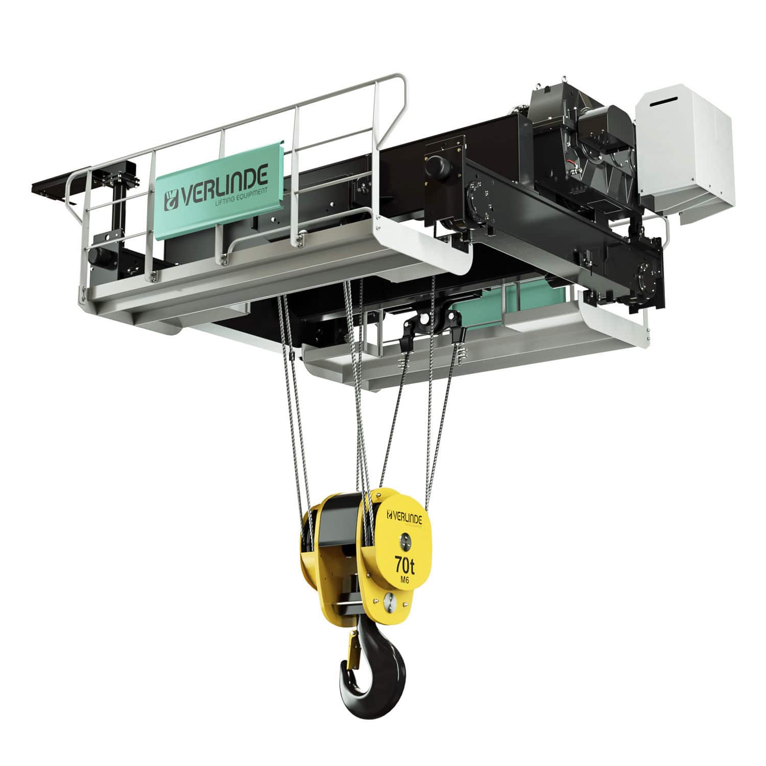 Cabrestante abierto - PDW - VERLINDE - eléctrico / para cargas pesadas ...