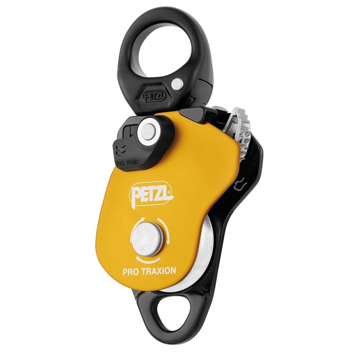 Polea con de bloqueo - PRO TRAXION - PETZL SECURITE - ranurada / para ...
