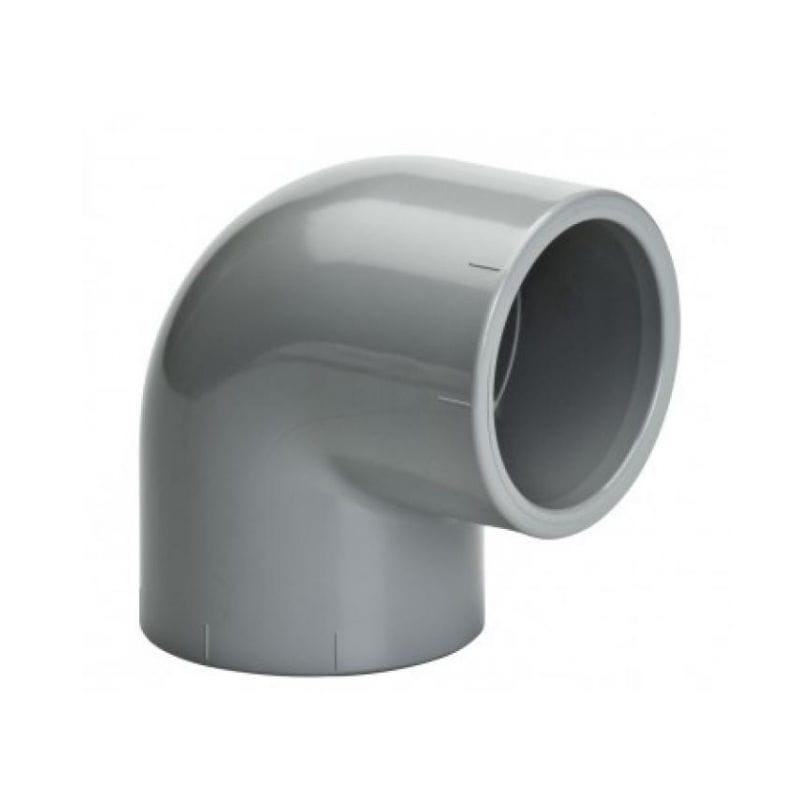 Codo para cañería de PVC - 70051 series - Van de Lande BV - 90°