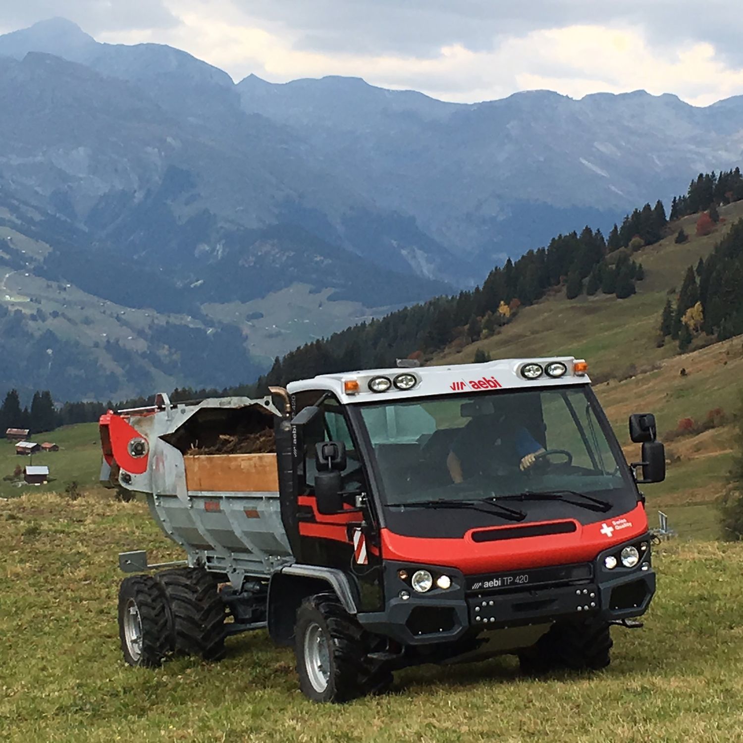 Vehículo multifunción - TP 420 - Aebi Schmidt Holding AG - diésel