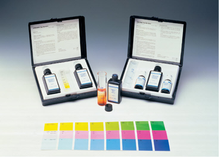 Kit de prueba para agua - AQUALYTIC® - AQUALYTIC - por titrimetría