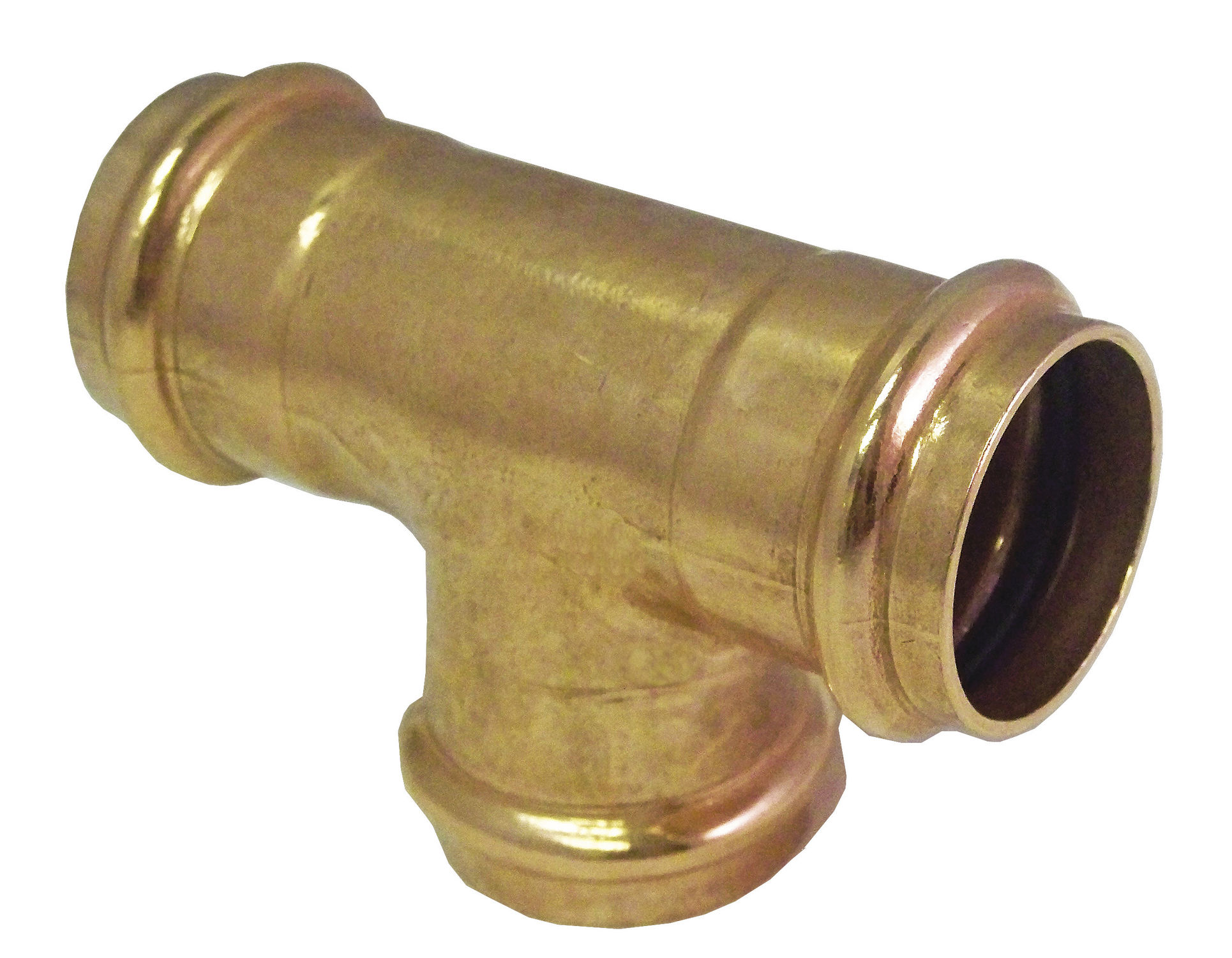 Racor hidráulico - TEE - Conbraco Industries - de engaste / en T / de latón