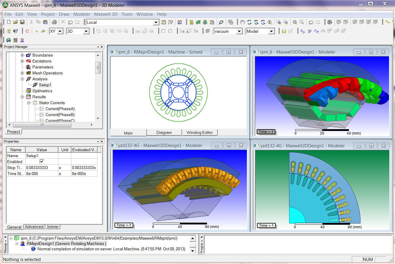 Software de análisis - Maxwell - ANSYS - de simulación de campo ...