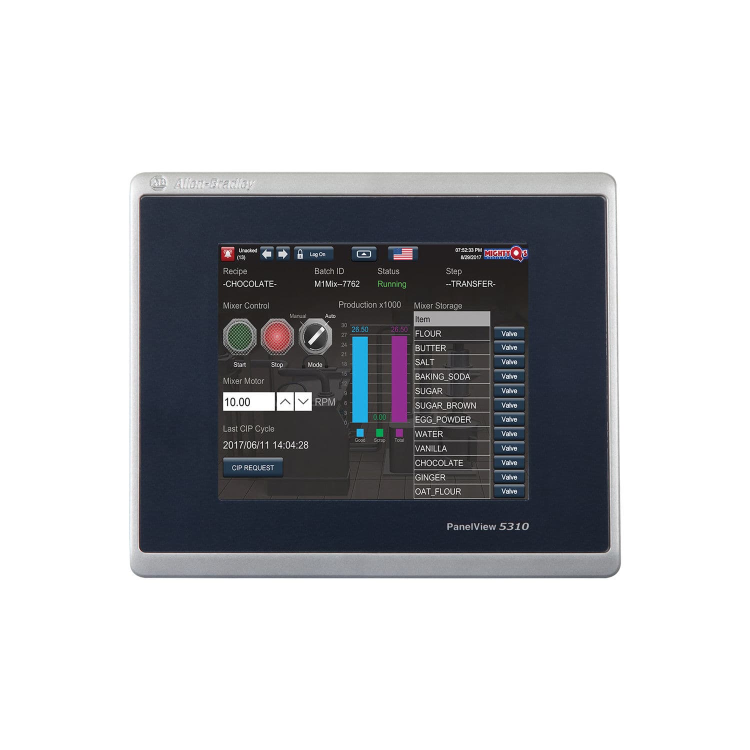 Terminal con pantalla táctil - PanelView 5000 - Allen-Bradley ...