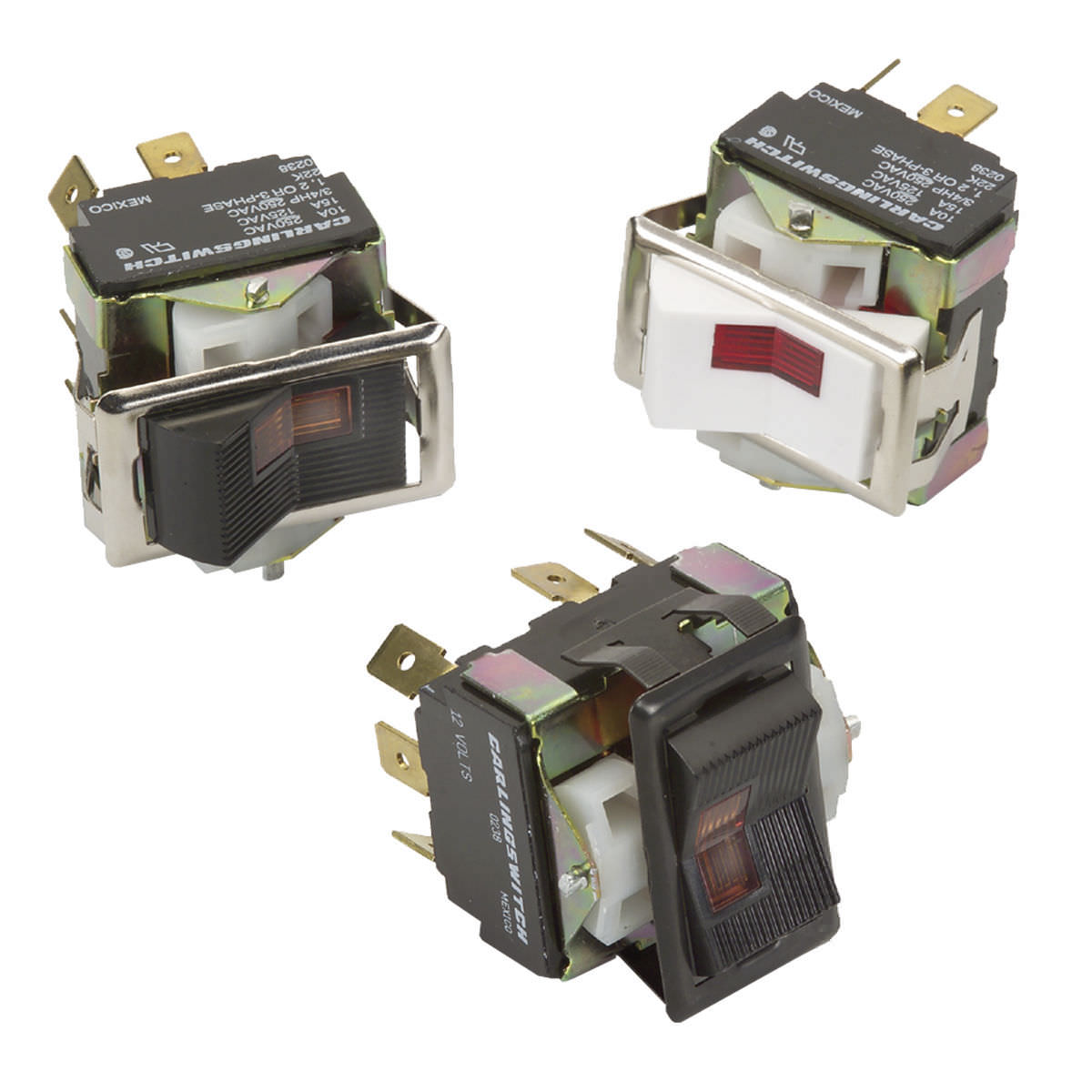 Interruptor basculante - LTIH - Carling Technologies - 3 polos ...