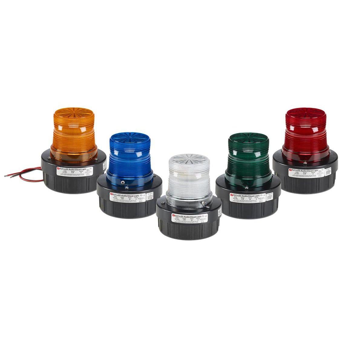 Difusor de alarma sonora con avisador luminoso de LED - AV1-LED ...