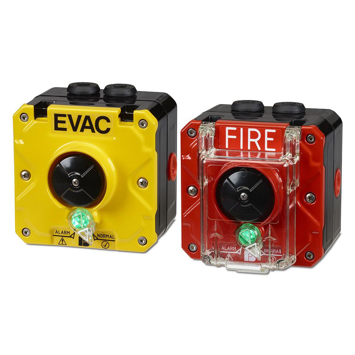 Pulsador de alarma manual: botón pulsador ATEX - CP-PB - FEDERAL SIGNAL