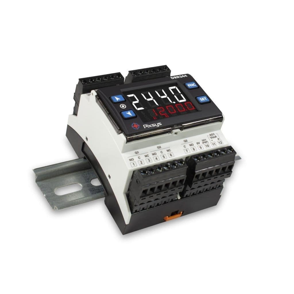 Indicador y controlador de temperatura - Pixsys DRR244 - Calex Electronics Limited - universal ...