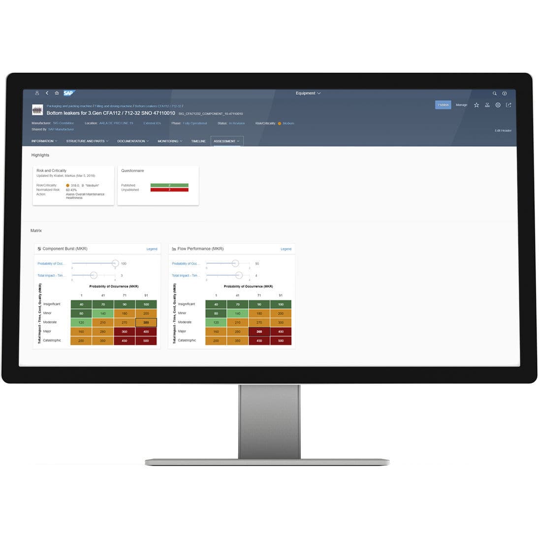 Software de gestión de activos - SAP - para la gestión del rendimiento ...
