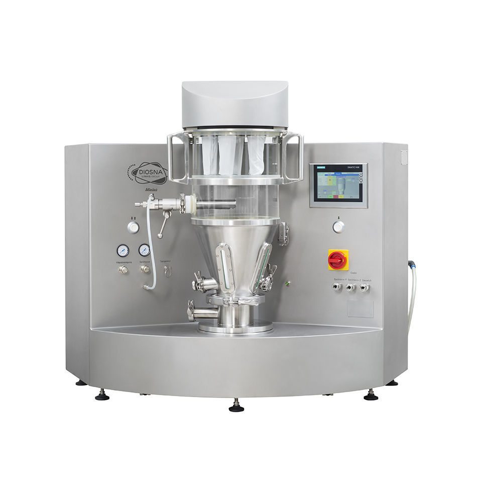 Minisecador de lecho fluidizado - Minilab RC - DIOSNA Dierks & Söhne ...