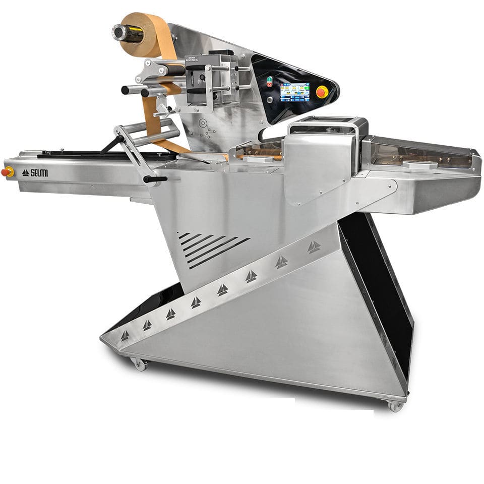 Máquina de embalaje flowpack - WRAP 400 PLUS - Selmi - automática / con film / compacta