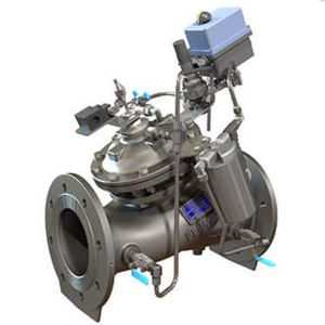 Válvula de alivio de presión de alta presión - MN-73Q - BERMAD CS Ltd - hidráulico / en línea ...