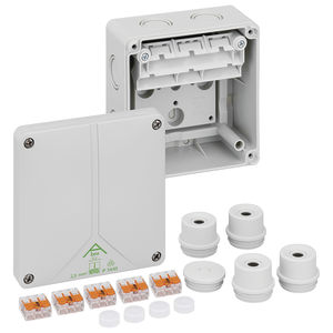 Caja de conexiones de pared - WK series - Spelsberg - libre de halógenos / IP54 / de plástico