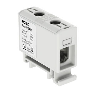 Bloque de conexión en riel-DIN - OTL - MOREK - para montaje sobre panel ...