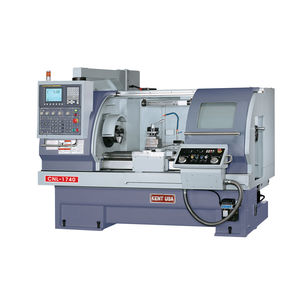 Torno CNC - CSM-1440 - Kent Industrial - horizontal / 2 ejes / de alta precisión