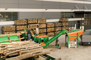 Aserradora de troncos horizontal - SpaltFix S-375 series - POSCH ...