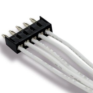 Conector hilo a tarjeta - DF6 series - Hirose Electric Europe B.V. - paralelo / de engaste ...