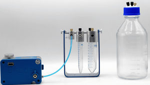 Válvula de aguja - FLUIWELL 1C-50 - FLUIGENT - manual / de presurización / para laboratorio