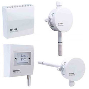 Sensor de temperatura y de humedad relativa - Rotronic HYGROFLEX5 - HF5 ...