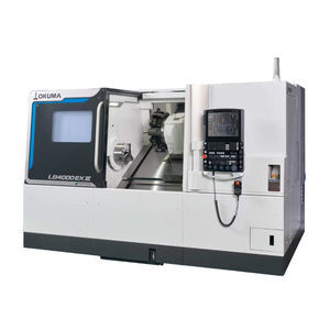 Torno CNC - V100R - OKUMA EUROPE GMBH - vertical / 12 herramientas ...