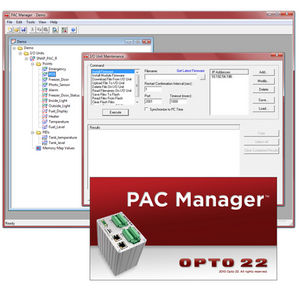 Software de interfaz - PACDISPLAYBAS - Opto 22 - de base de datos / HMI / de mando