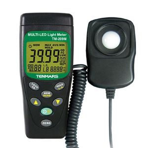 Luxómetro digital - 20 - 200 000 Lux | TM-204 - Tenmars Electronics