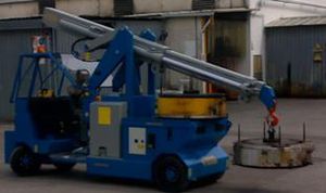 Grúa móvil - MINIDREL 20S - Gruniverpal S.r.l. - de pluma articulada ...