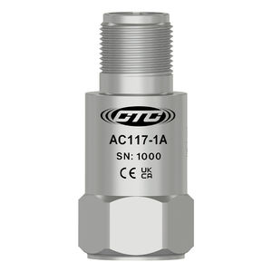 Acelerómetro triaxial - AC115-M12D - CTC - hermético