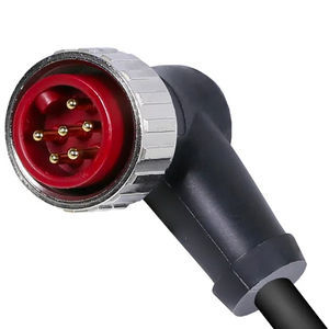 Conector de alimentación eléctrica - HDEF - PONY SRL - redondo ...