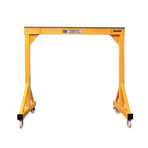 Pórtico con ruedas - 700 - HADEF - para taller / con altura regulable