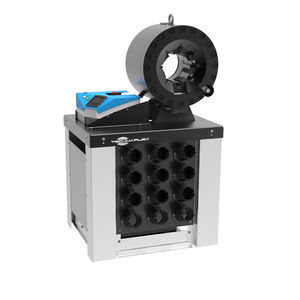 Engastadora de tubos flexibles - P CRIMP 140 - TECHMAFLEX - para tuercas / para tubos flexibles ...