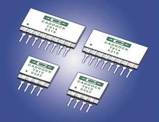 Array de resistencias de precisión - T912, T914 - Caddock Electronics