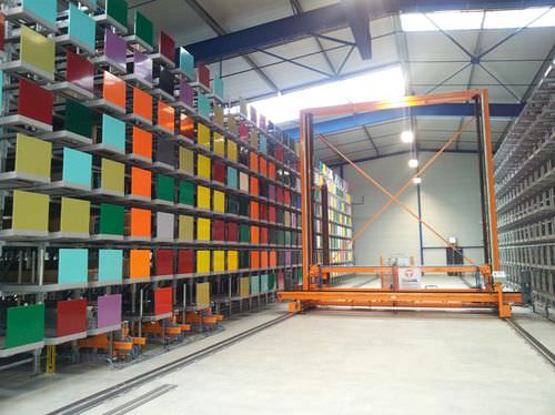 Almacenamiento automático vertical - M007 - TECAUMA - para productos ...