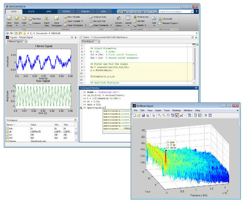 Software para prueba - MATLAB® - The MathWorks - de creación / de medición / de visualización
