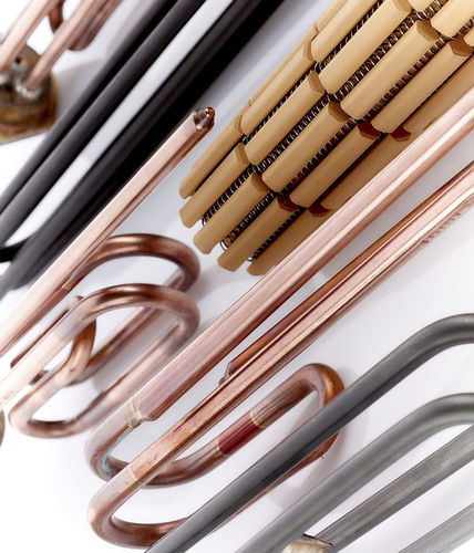 Resistencia calefactora tubular - COTHERM - de acero inoxidable / de ...